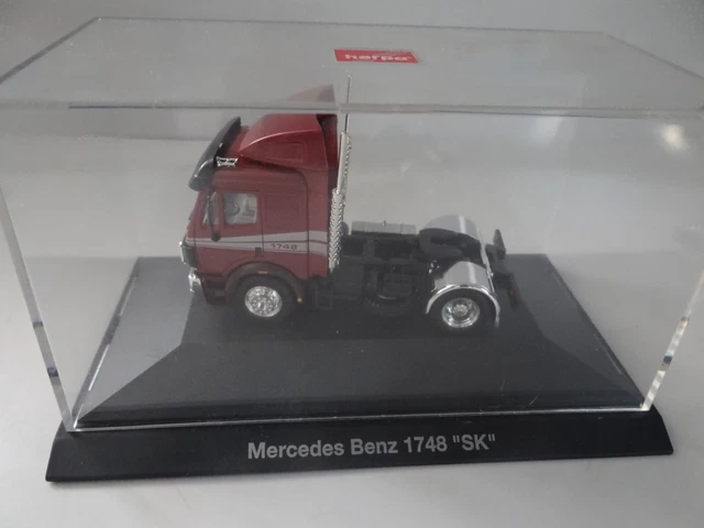 HERPA MERCEDES BENZ 1748 Sk Lkw Truck Zugmaschine Modellauto 1:87 ...