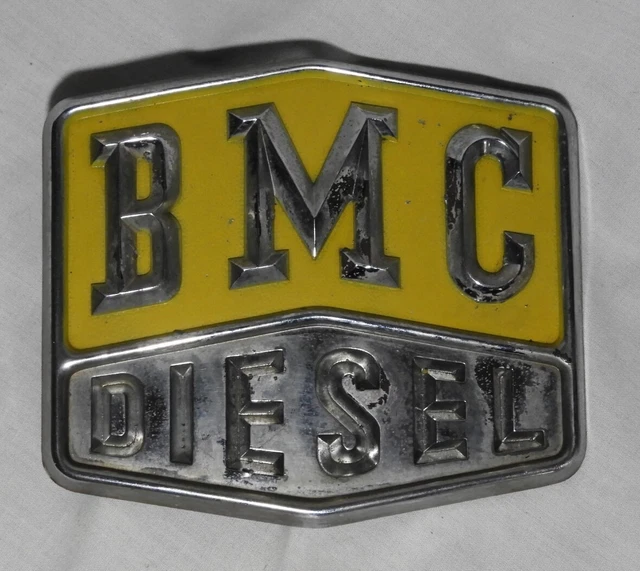 ORIGINAL BMC DIESEL lorry badge J Fray Ltd Birmingham £24.00 - PicClick UK