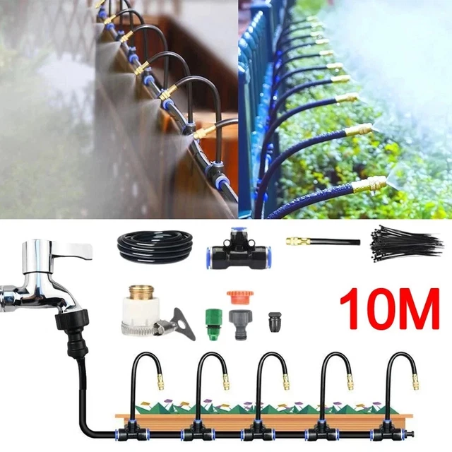ATOMIZATION SPRINKLER 360 Degree Bend Automatic Watering Kit for Garden ...