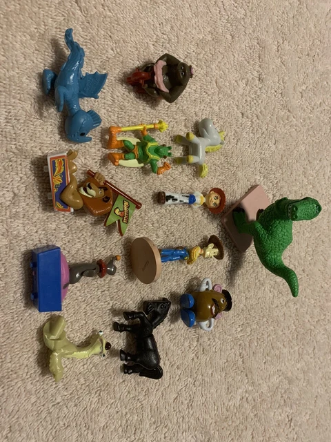 BULK PIXAR LOT Toy Story Madagascar Happy Feet Woody Buzz Mini Figures ...