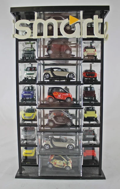 BUSCH 1001 SMART Car Tower mit 28 verschiedene Smart Modell aus ...