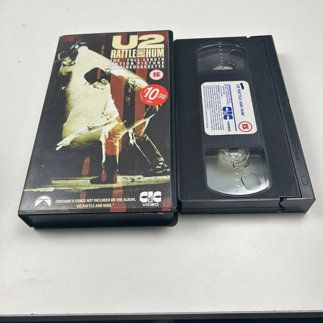 U2 RATTLE AND Hum, Video Cassette VHS Video, PAL £6.95 - PicClick UK