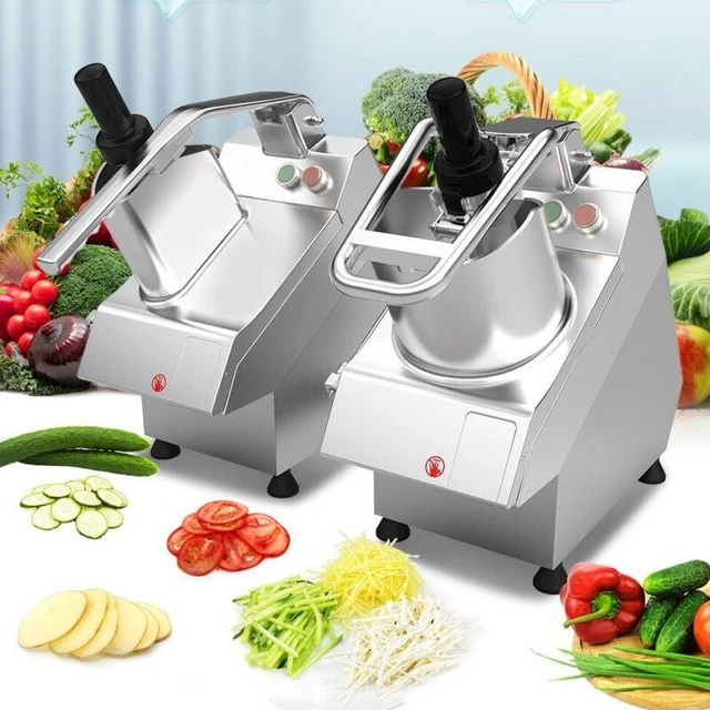 VC65MS COMMERCIAL VEGETABLE Cutter Electric Vegetable Slicer Dicing 250 ...