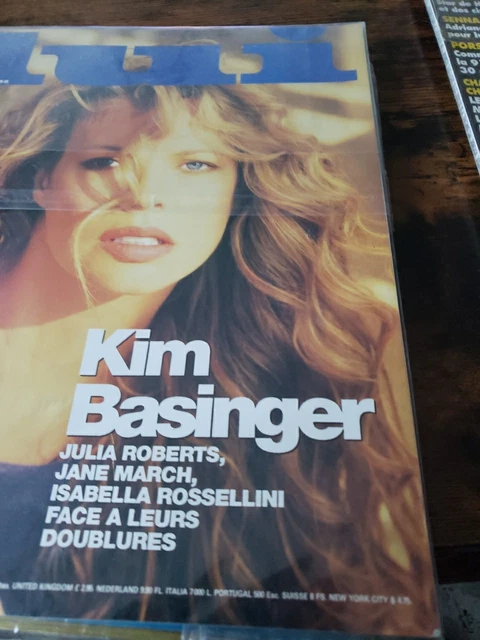 MAGAZINE LUI N°58 KIM BASINGER JULIA ROBERTS ISABELLA ROSELINI 1992 EUR 9,50 - PicClick FR