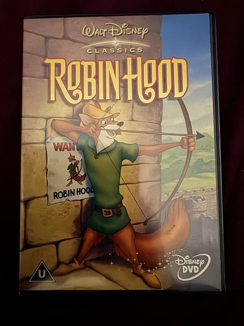 ROBIN HOOD DISNEY animated movie (DVD, 2002) good used condition £5.00 ...