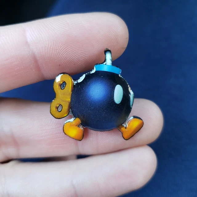 SUPER MARIO BROS, Bob-omb, resin Pin. £7.24 - PicClick UK