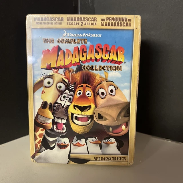 MADAGASCAR: THE COMPLETE Collection (DVD 2009 Widescreen) 3 DVDs New ...