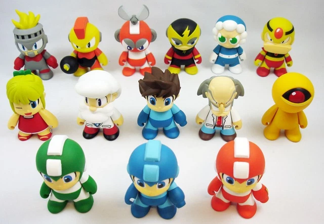 MEGA MAN - Kidrobot Capcom - Set complet de 14 figurines vinyl 8cm EUR ...