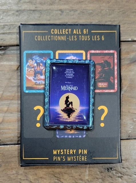 THE LITTLE MERMAID- Disney Movie Poster Mystery Pin Collection 2020 ...