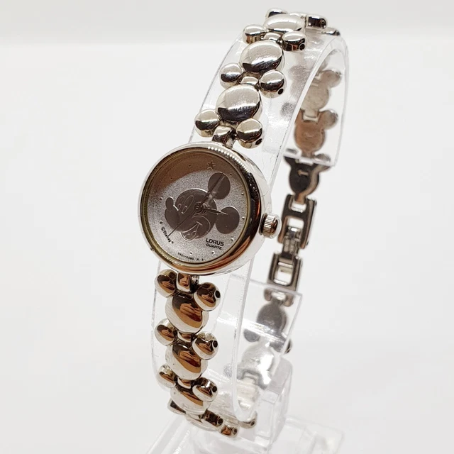 RARE LORUS BY Seiko Mickey Mouse Quartz Watch for Women, Rare Disney ...