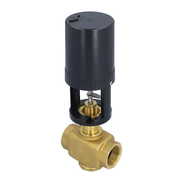 ELECTRIC MOTORIZED VALVE Regulating Control Brass BSP 2 Way Accessory ...