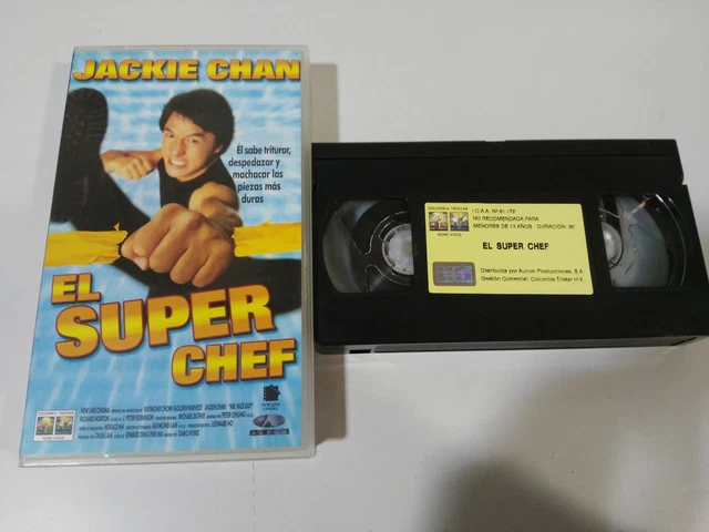 JACKIE CHAN EL Super Chef Vhs Cinta Tape Español £25.76 - PicClick UK