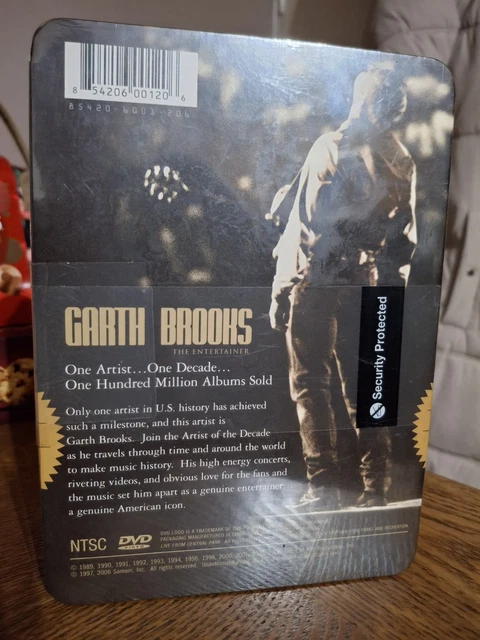 GARTH BROOKS THE Entertainer 5-DVD Set Metal Box £31.90 - PicClick UK
