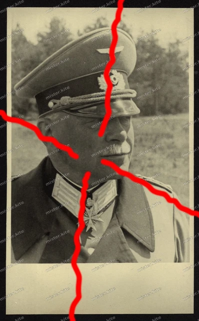 FOTO-AK-PORTRAIT-GENERAL-HANS VON SEECKT-POUR le Mérite-Eichenlaub ...