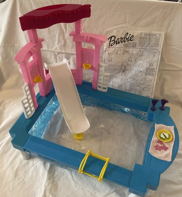 BARBIE FABULOUS FOUNTAIN Pool 2001 Complete With Instructions £83.85 ...