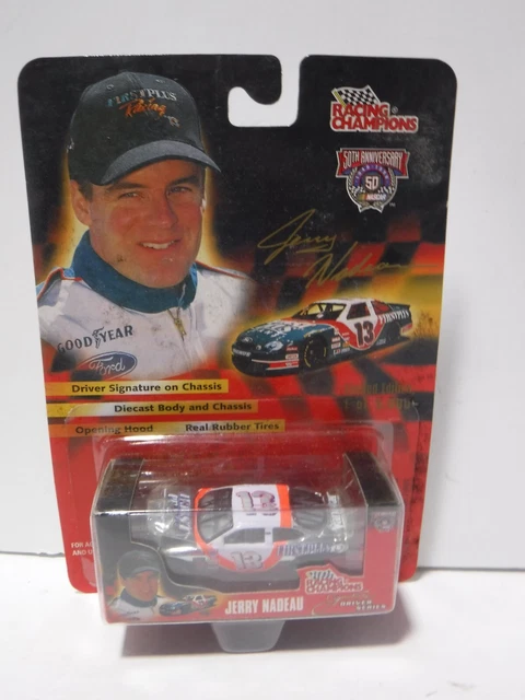 JERRY NADEAU #13 First Plus /5000 Racing Champions 1:64 040323DMT(B ...