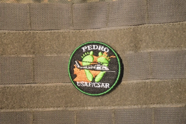AFSOC PARARESCUE PJ PEDRO COMBAT RESCUE CSAR velkrö 2" PATCH: PEDRO $14 ...