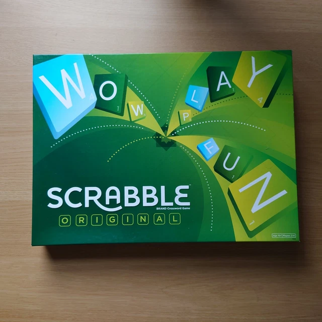 MATTEL SCRABBLE ORIGINAL Classic Board Tile Game - Y9592 £12.00 ...