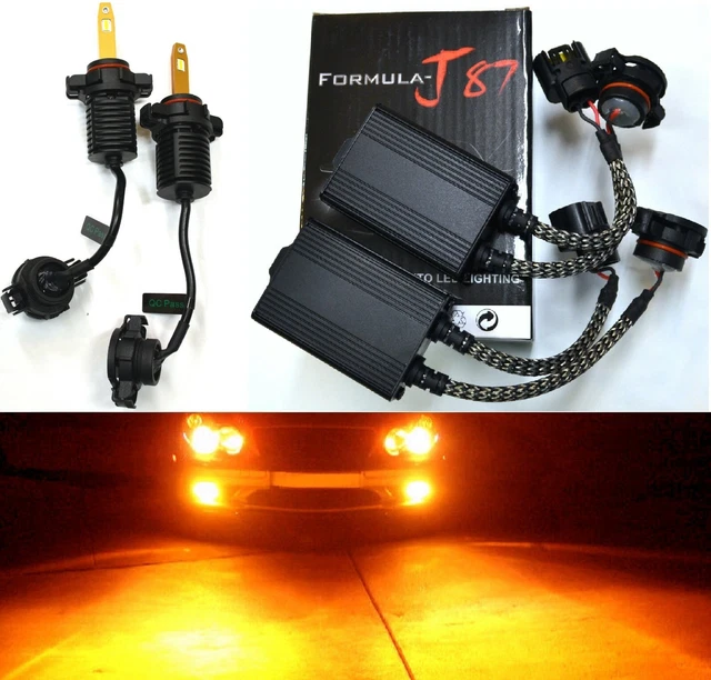 LED M10 CANCELER PSX24W 2504 Amber Two Bulb DRL Light Replacement ...