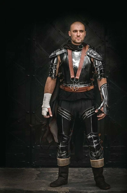 MEDIEVAL GUTS ARMOR from Berserk Replica - Blackened Steel Full Set Of ...