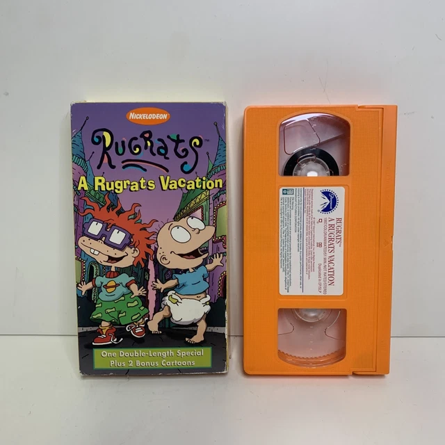 NICKELODEON RUGRATS - A Rugrats Vacation (VHS, 1997) RARE OOP Tough To ...