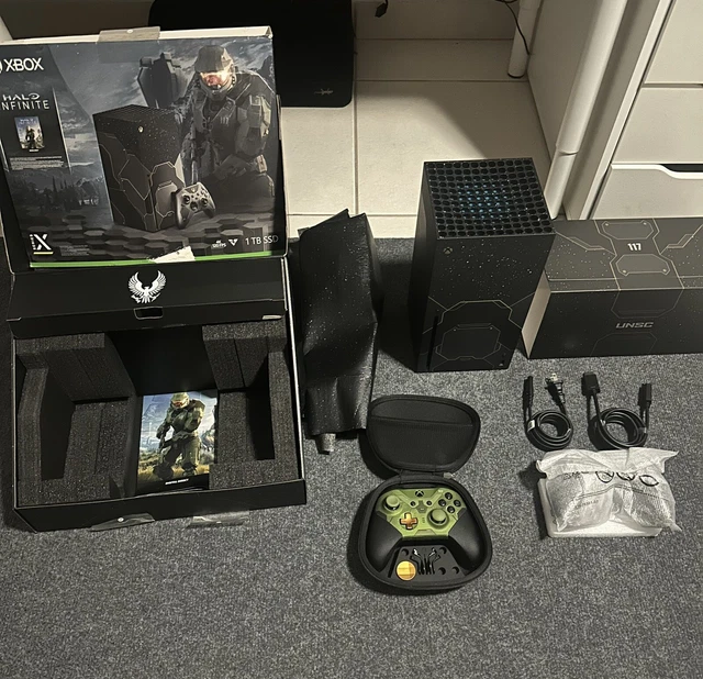 XBOX SERIES X Halo Infinite Limited Edition Console and Elite S2 ...