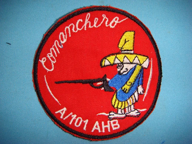 VIETNAM WAR PATCH, US A Co. 101st ASSAULT HELICOPTER BATTALION ...