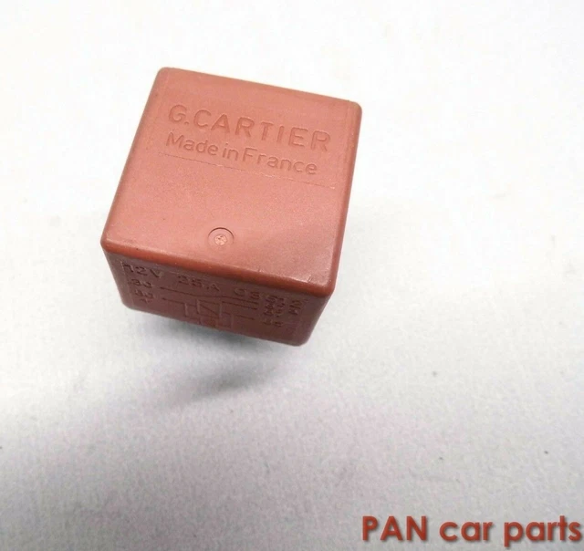 RENAULT CLIO II Relais G.Cartier 12V, 25A, 03612 Marron, 03.612 EUR 15 ...