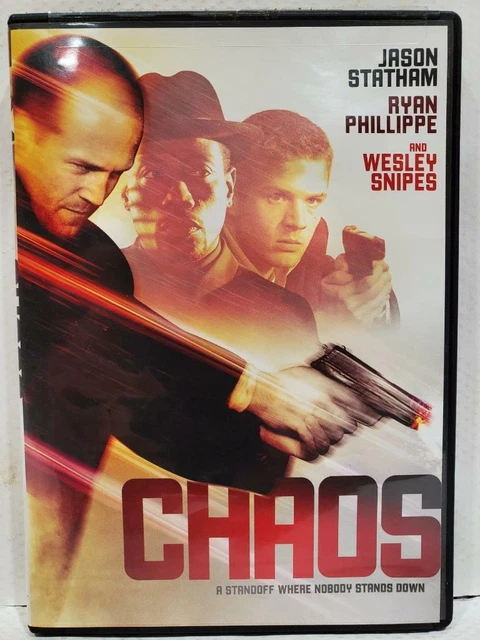 CHAOS JASON STATHAM Ryan Phillippe Wesley Snipes (DVD, 2005) gebraucht ...