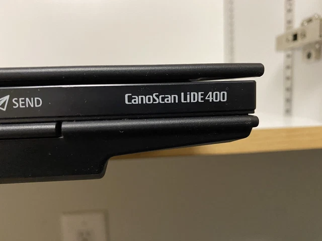 CANON CANOSCAN LIDE 400 Slim Flatbed Scanner 4800 dpi Optical 2996C002 ...