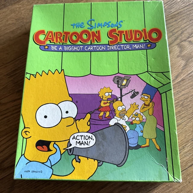 THE SIMPSONS: CARTOON Studio - Big Box Boxed - RARE - PC £11.80 ...