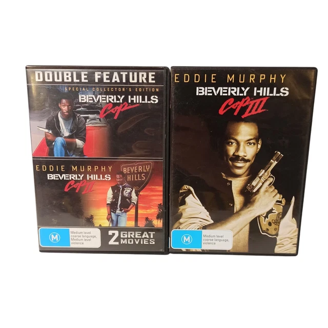 BEVERLY HILLS COP 1 2 3 DVD Action Crime Police Detroit Detective Foley ...