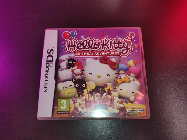 Complet Hello Kitty Birthday Adventures Nintendo Ds 2ds 3ds Xl Dsi