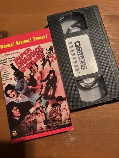 SUPER DRAGON&S DYNAMO VHS Movie 1988 Saturn Productions SA2003 Used ...