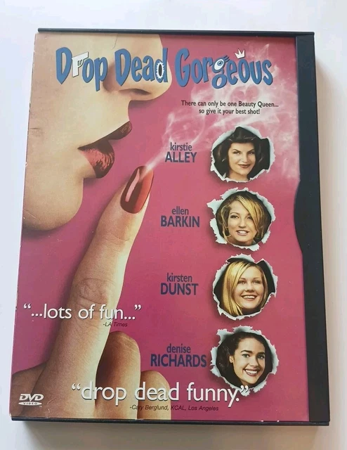 DROP DEAD GORGEOUS Dvd Snap Case 1999 Kirstie Alley Kirsten Dunst $14. ...