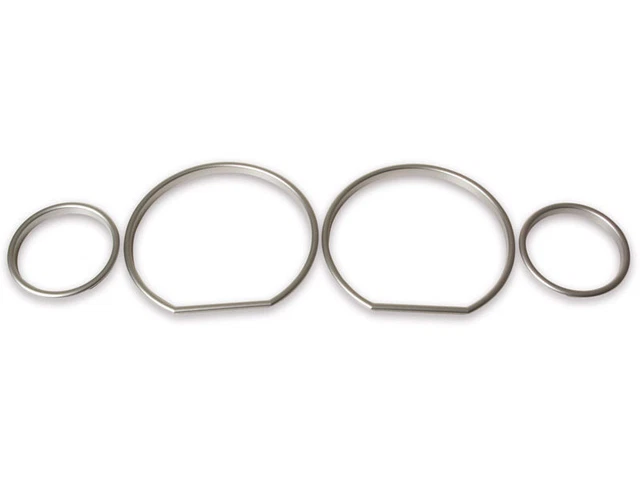 CLUSTER DASHBOARD DIAL Gauge Rings Silver For BMW 3 Series E36 Z3 M3 ...