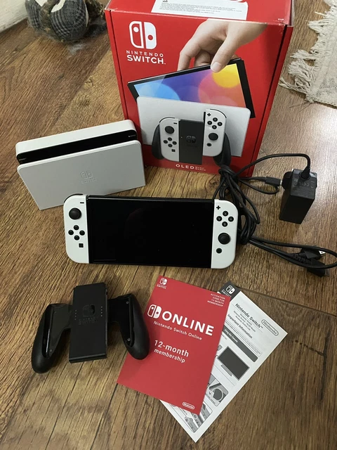 NINTENDO SWITCH OLED Model HEG-001 Handheld Console - 64GB - White £102 ...