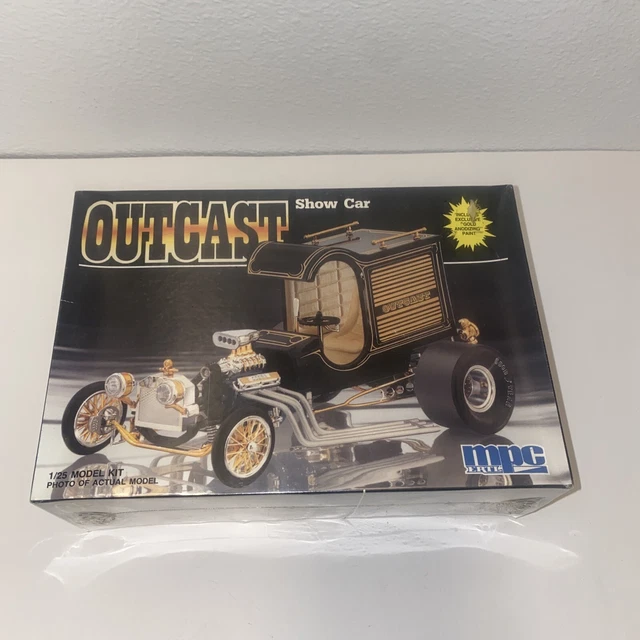 VINTAGE ORIGINAL MPC 1/25 SCALE OUTCAST C CAB SHOW CAR SEALED KIT 1987 ...