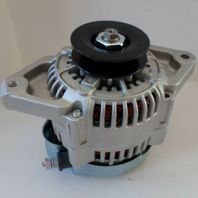NEW ALTERNATOR FOR Chrome Mini GM 1 Wire SBC BBC Chevy Race 87-92 12180 ...