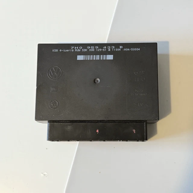 VOLKSWAGEN TRANSPORTER T5 Convenience Control Module ECU 7H0959433B ...