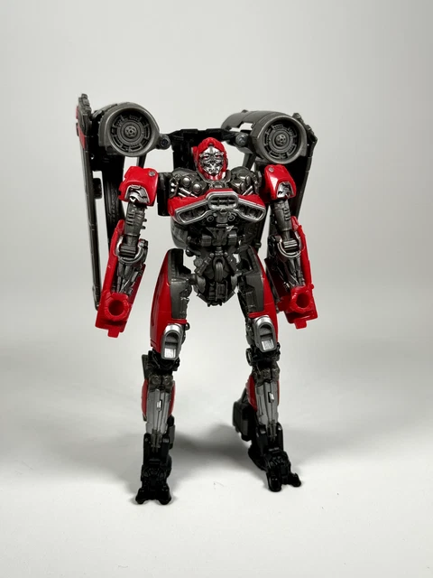 FIGURINE TRANSFORMERS STUDIO Series 59 Deluxe Class Shatter Jet Hasbro ...