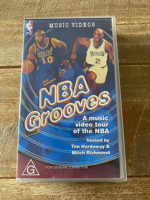 NBA GROOVES VHS Video Music Videos 11 Tracks 1997 Basketball Rare ...