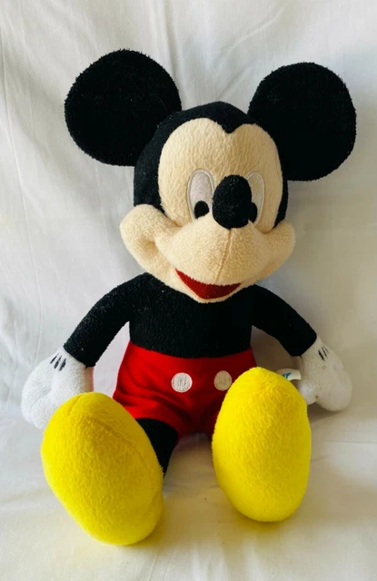 MICKEY MOUSE WALT Disney Sitting Plush Soft Stuffed Toy Doll Cartoon ...