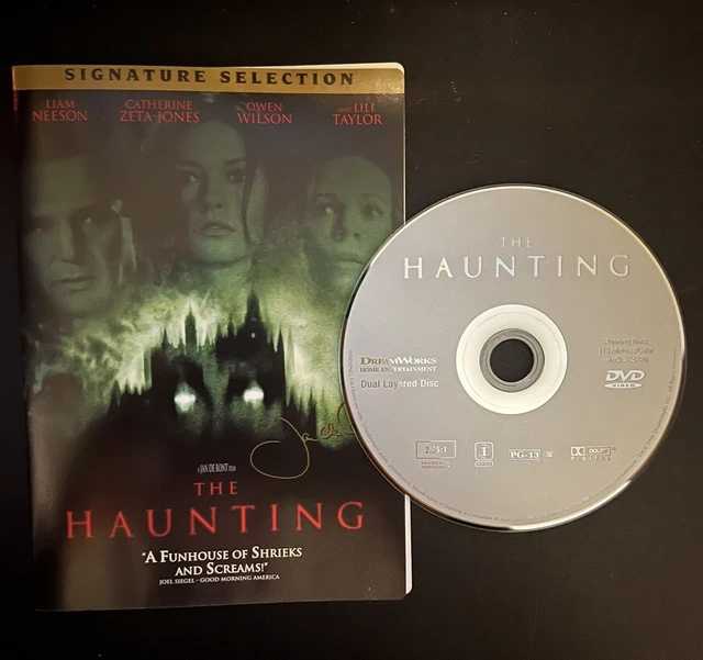 THE HAUNTING (1999 DVD Disc/Art Only| Horror Liam Neeson Owen Wilson ...