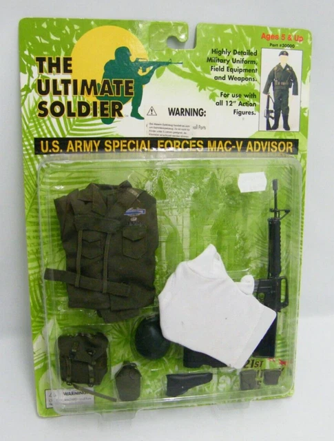 ULTIMATE SOLDIER VIETNAM US ARMY SPECIAL FORCES MAC-V ADVISOR NEU OVP ...