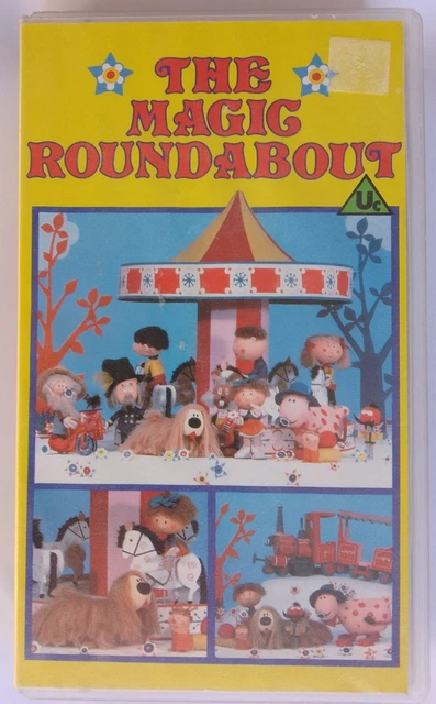 BBC THE MAGIC Roundabout VHS, 13 Episodes of the 60's & 70's Children’s ...