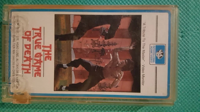 THE TRUE GAME of death vhs $25.00 - PicClick CA