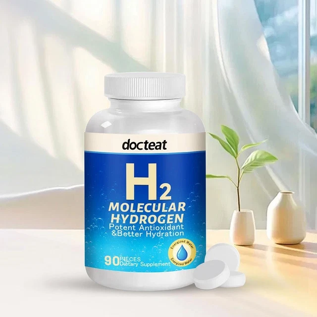 H2 MOLECULAR HYDROGEN Potent Antioxidant & Better Hydration GKU HOT ...