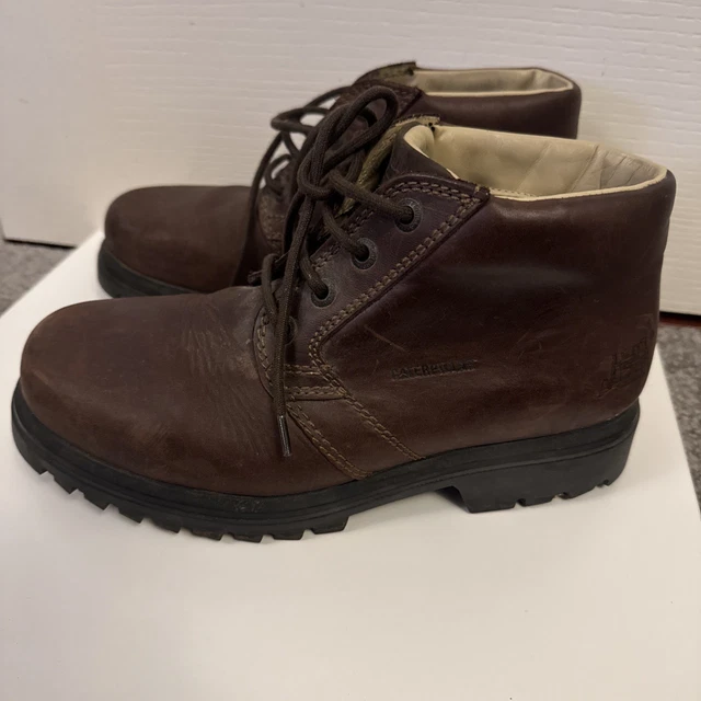 CAT CATERPILLAR URBAN Equipment Boots Ankle Brown Leather Men Uk 6 £29. ...