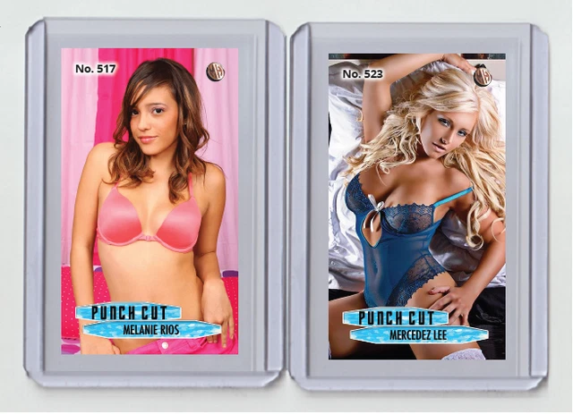 MERCEDEZ LEE RARE MH Punch Cut #'d 3/3 carte tabac n° 523 EUR 5,56 - PicClick FR